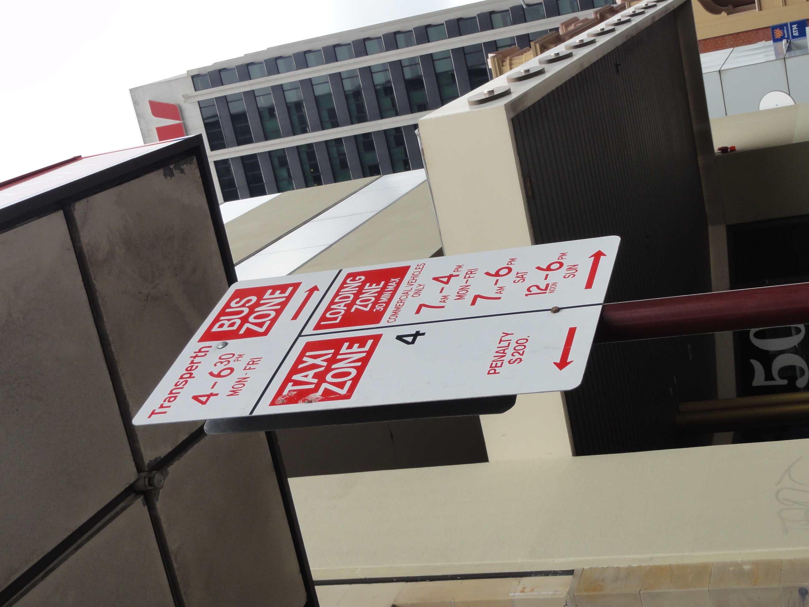 taxi zone sign day – Western Independent